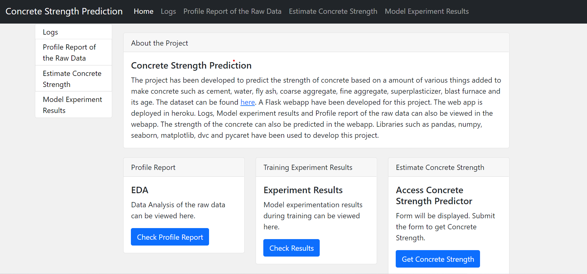 GitHub - techner3/ConcreteStrengthPrediction