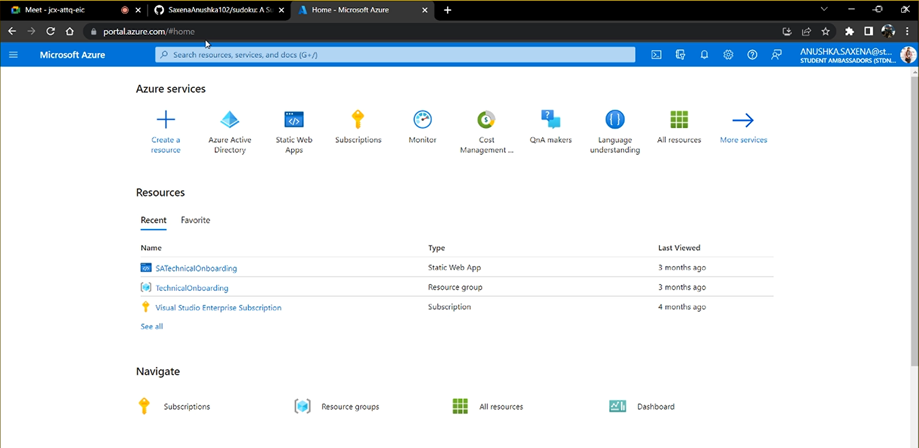 GitHub - cloud-community-group/static-web-app