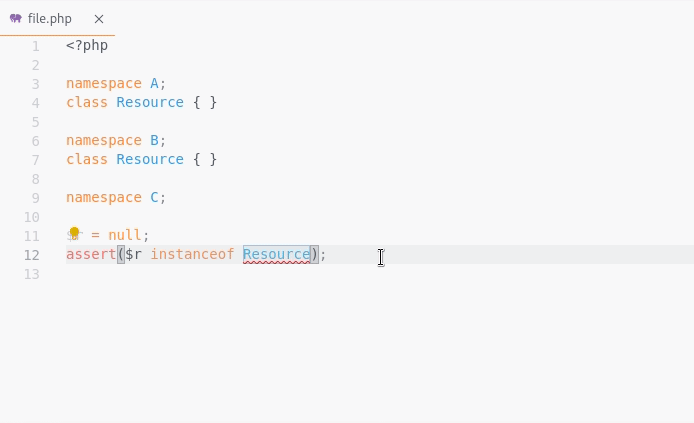 Add 'use' statements · Issue #1561 · bmewburn/vscode-intelephense · GitHub