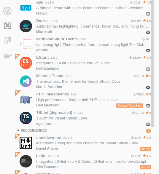 Show An Obvious Indicator That An Updated Extension Requires A Reload · Issue 69620 · Microsoft
