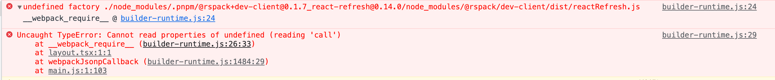 `undefined factory : xxx_module` in stream ssr. · Issue #2775 · web-infra-dev/rspack · GitHub