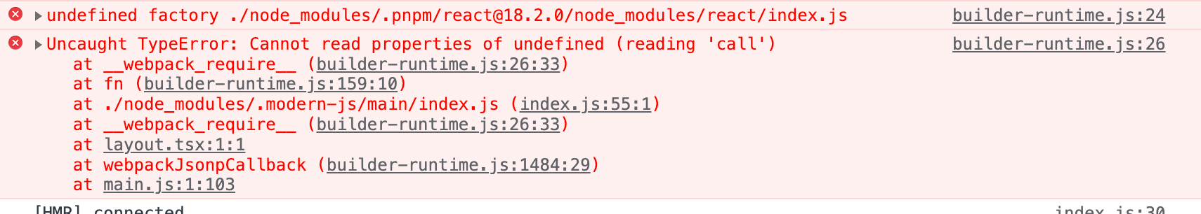 `undefined factory : xxx_module` in stream ssr. · Issue #2775 · web-infra-dev/rspack · GitHub