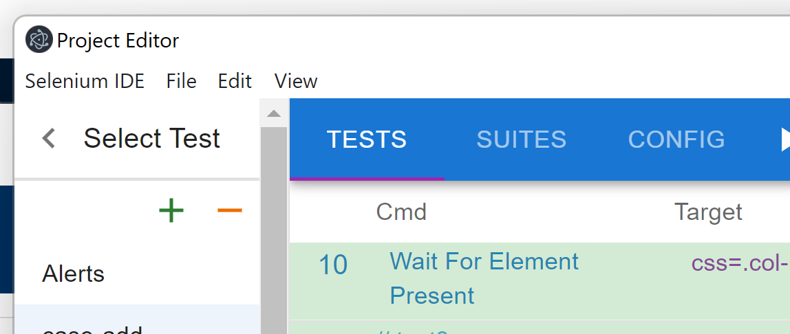 Include project file name in project title bar · Issue #1417 · SeleniumHQ/selenium-ide · GitHub
