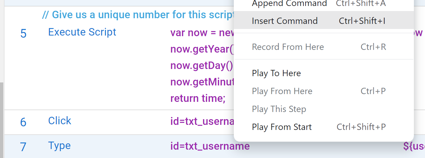 Ctrl Shift I Loads Debug Tools Vs Insert Command In Commands Editor · Issue 1632 · Seleniumhq