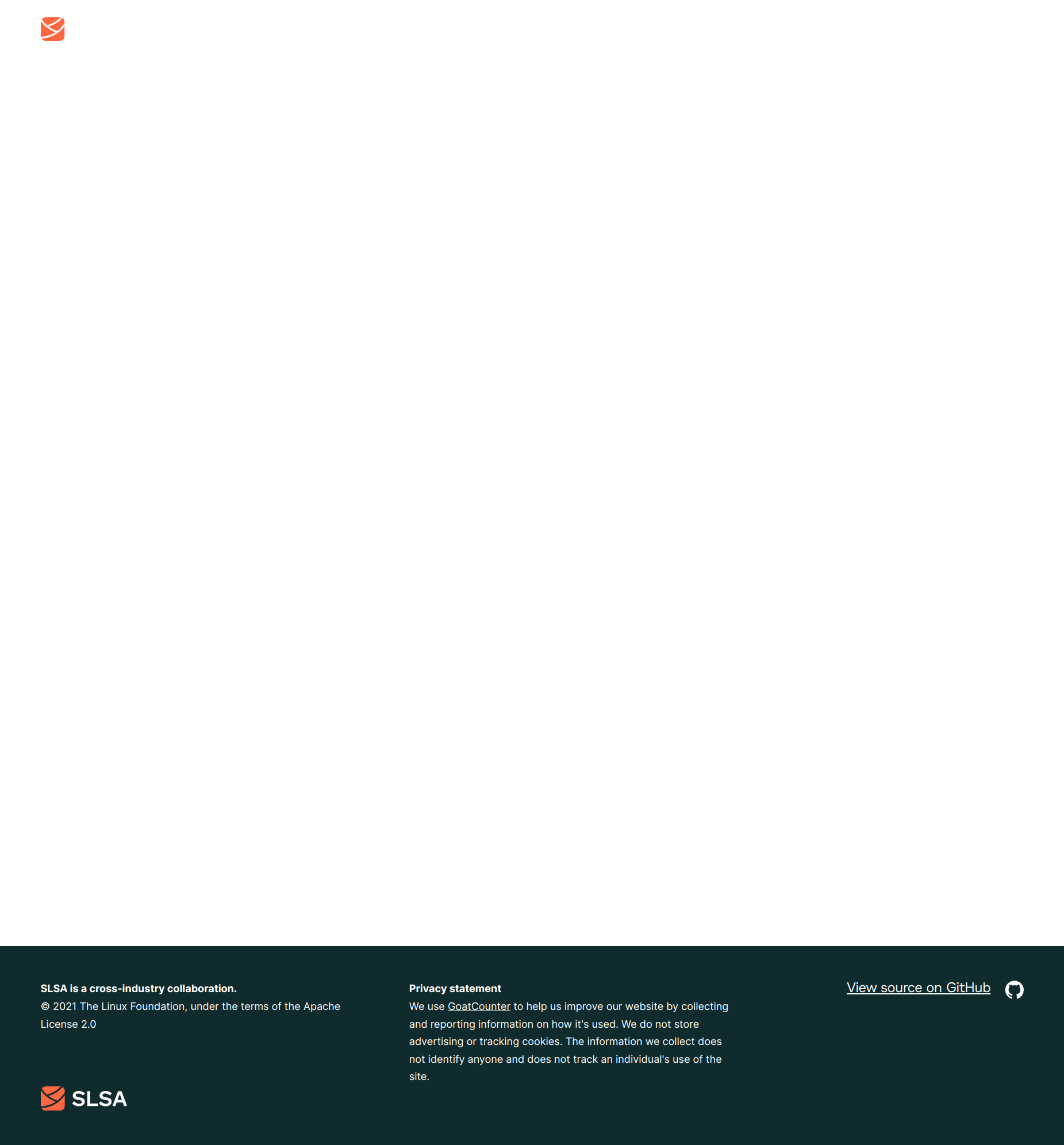 slsa.dev front page is broken · Issue #311 · slsa-framework/slsa · GitHub