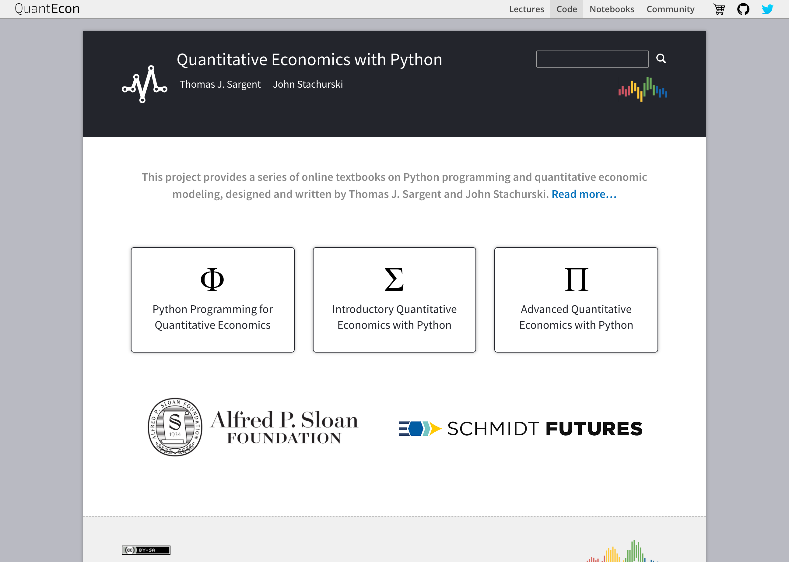 [theme] add a series context bar · Issue #12 · QuantEcon/lecture-python-website · GitHub