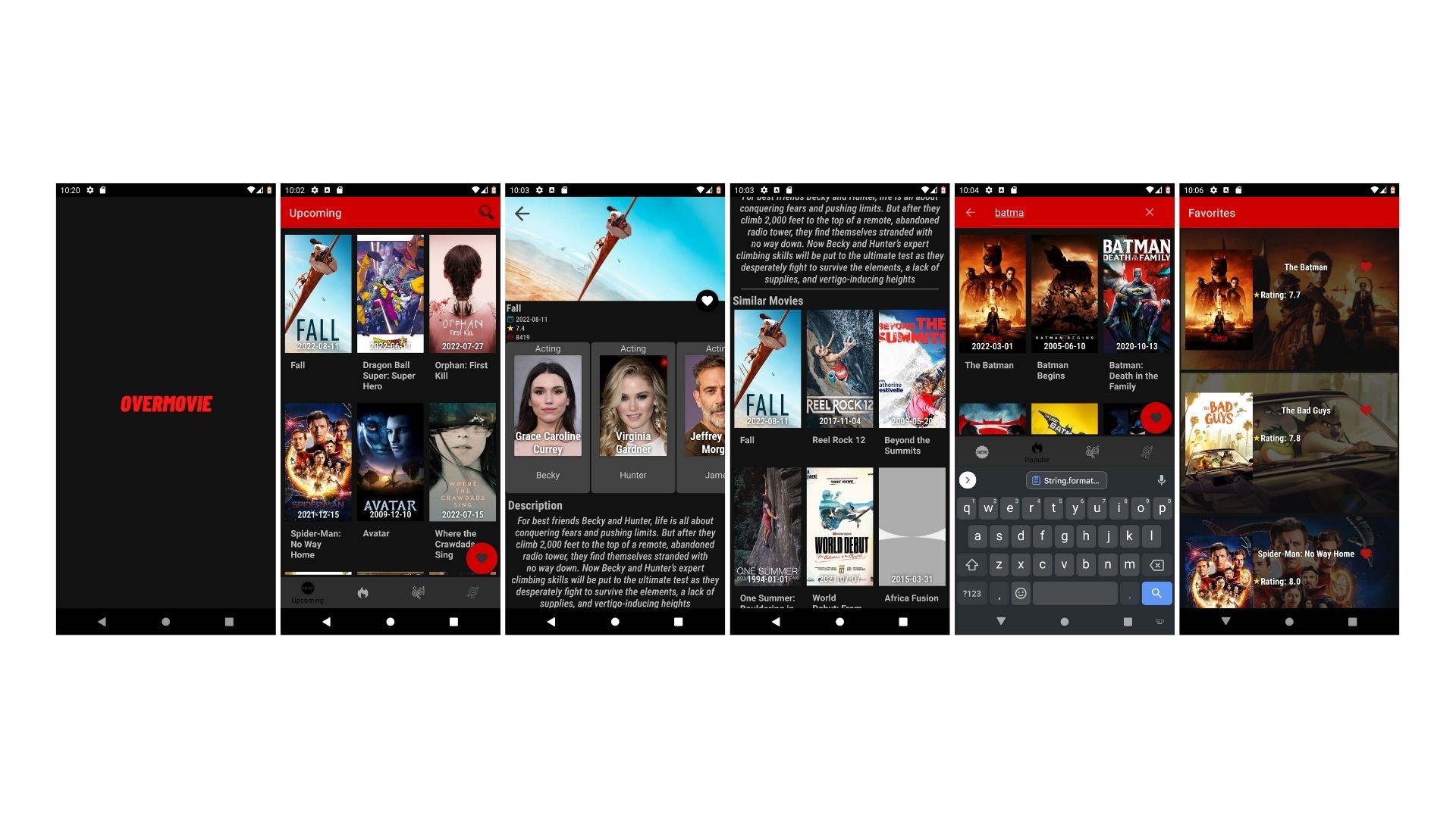 GitHub - Igor-M-Amaral/Overmovie: 🎥 A movie listing app to browse movies using TMDB API