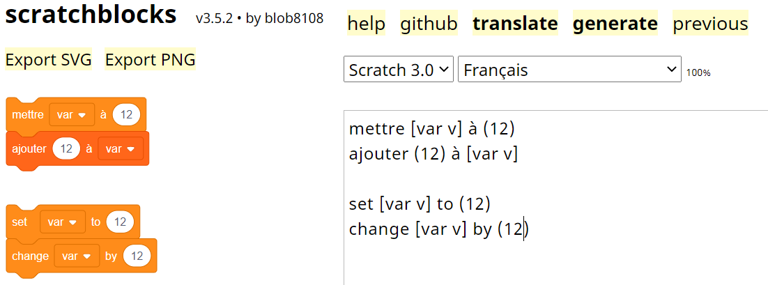 Colour rendering error in French · Issue #373 · scratchblocks/scratchblocks · GitHub