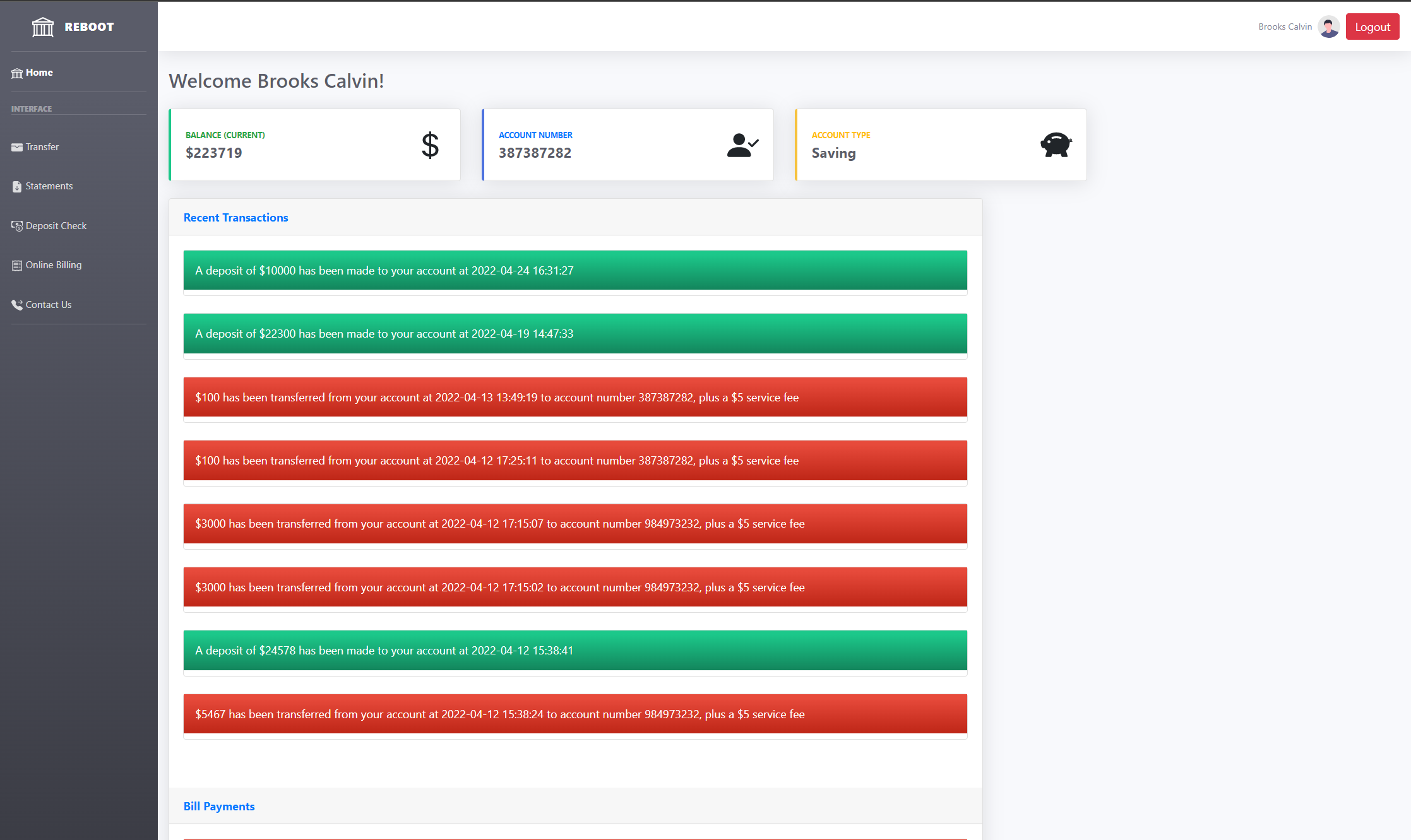 GitHub - louayahmad/bankingsystem