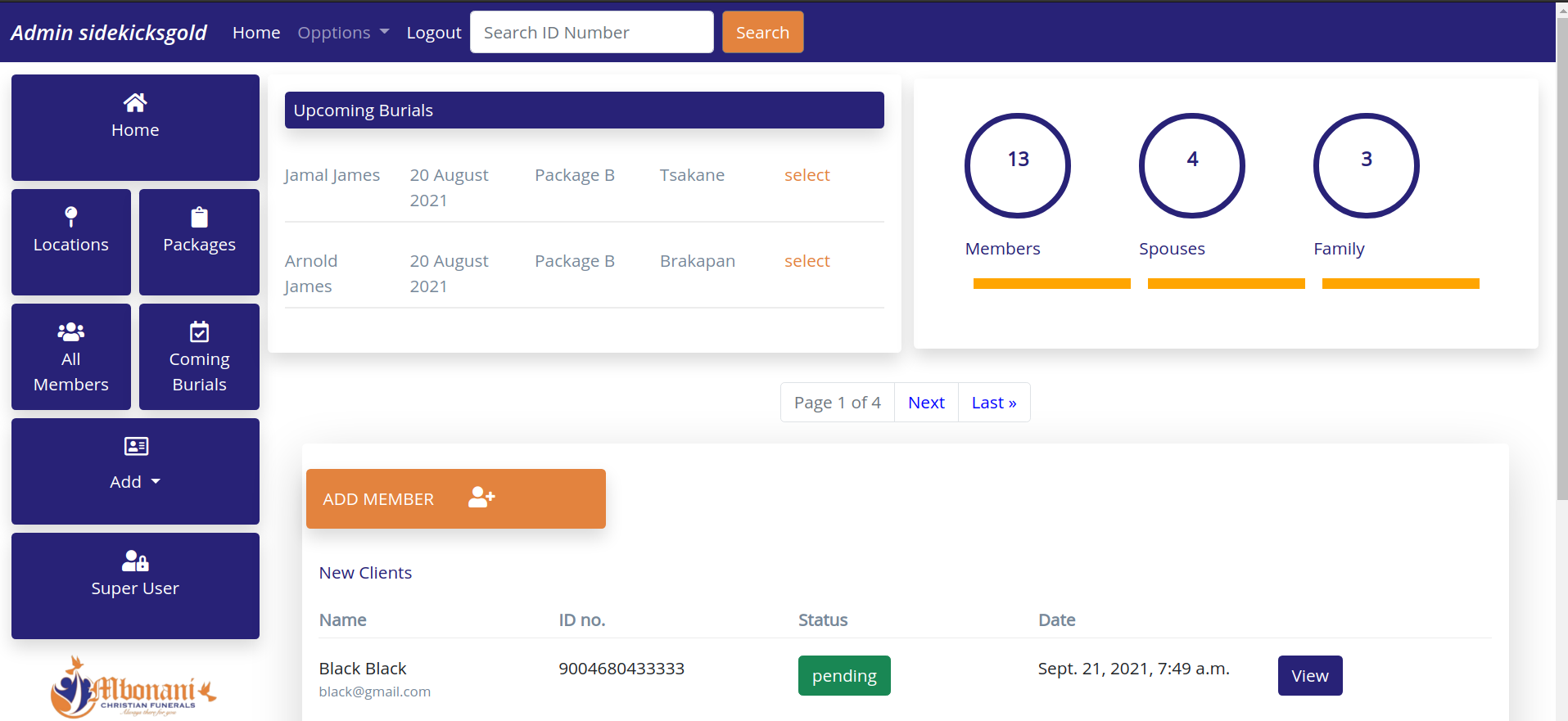 GitHub - Therealblackgold/django-member-management-software