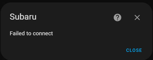 Subaru Integration no longer working · Issue #91065 · home-assistant/core · GitHub