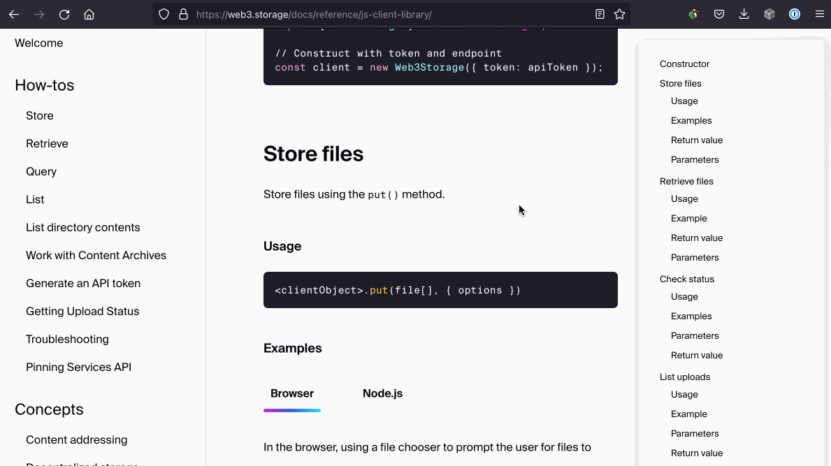 Docs nav shows many sections as active on scroll · Issue #1558 · web3 ...