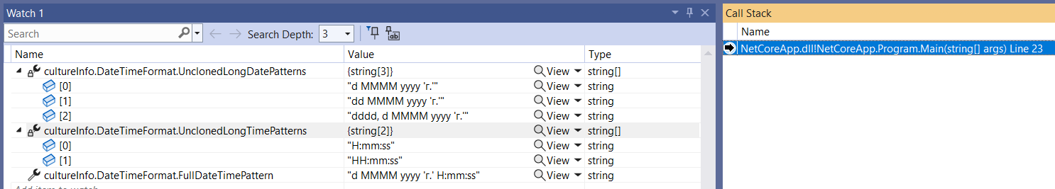 Inconsistent Date And Time Patterns · Issue 86017 · Dotnetruntime · Github