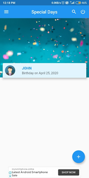 GitHub - jerry2501/Birthday_App: birthday/anniversary reminder app