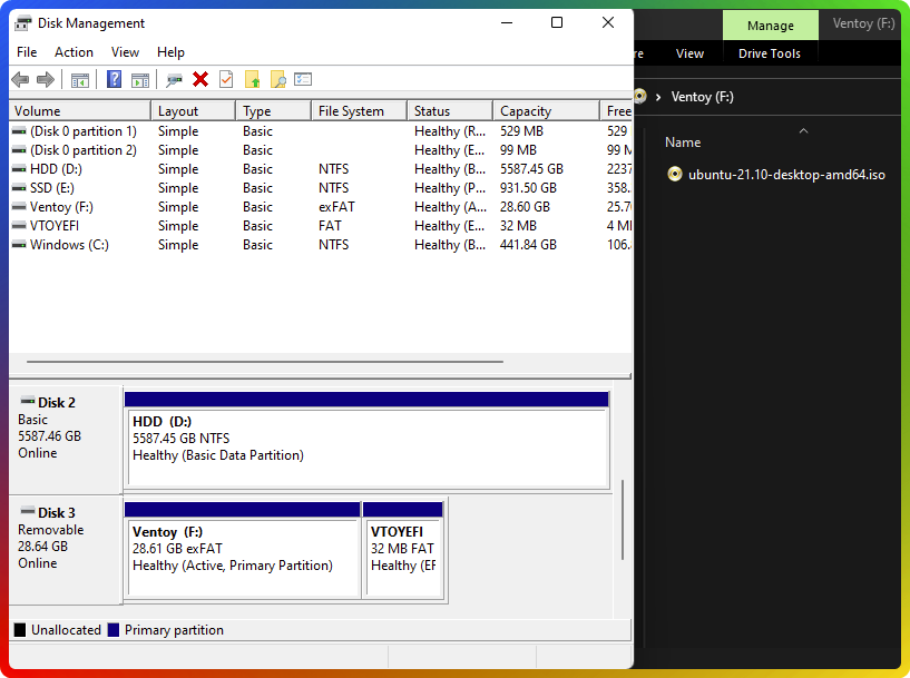 [issue]: Unable to boot Ventoy USB? · Issue #1142 · ventoy/Ventoy · GitHub