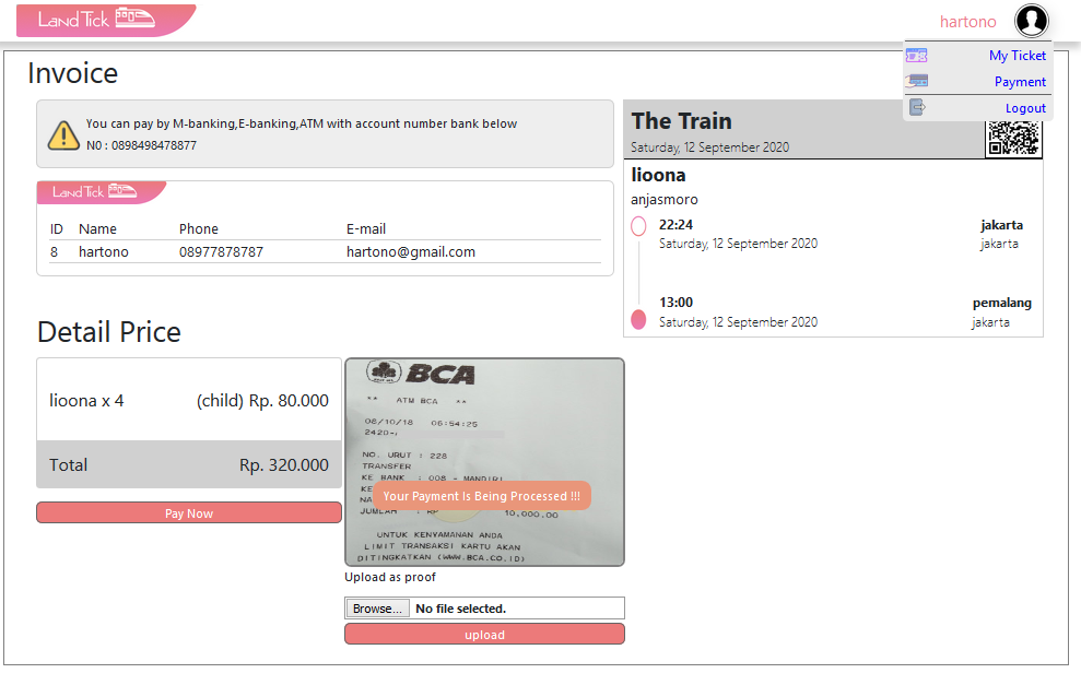 GitHub - harttono/landTick_FrontEnd