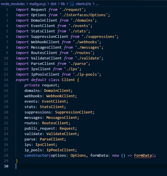 typeof FormData error at build · Issue #113 · mailgun/mailgun.js · GitHub
