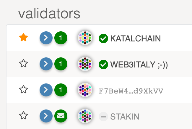 Show contacts and accounts label by on-chain identity · Issue #99 · vue-polkadot/apps · GitHub