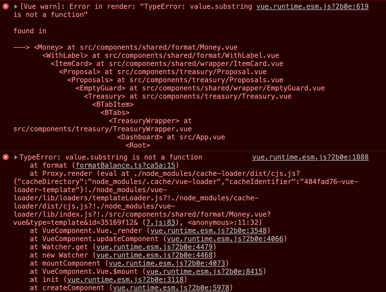 Treasury · Issue 11 · Vue Polkadot Apps · Github