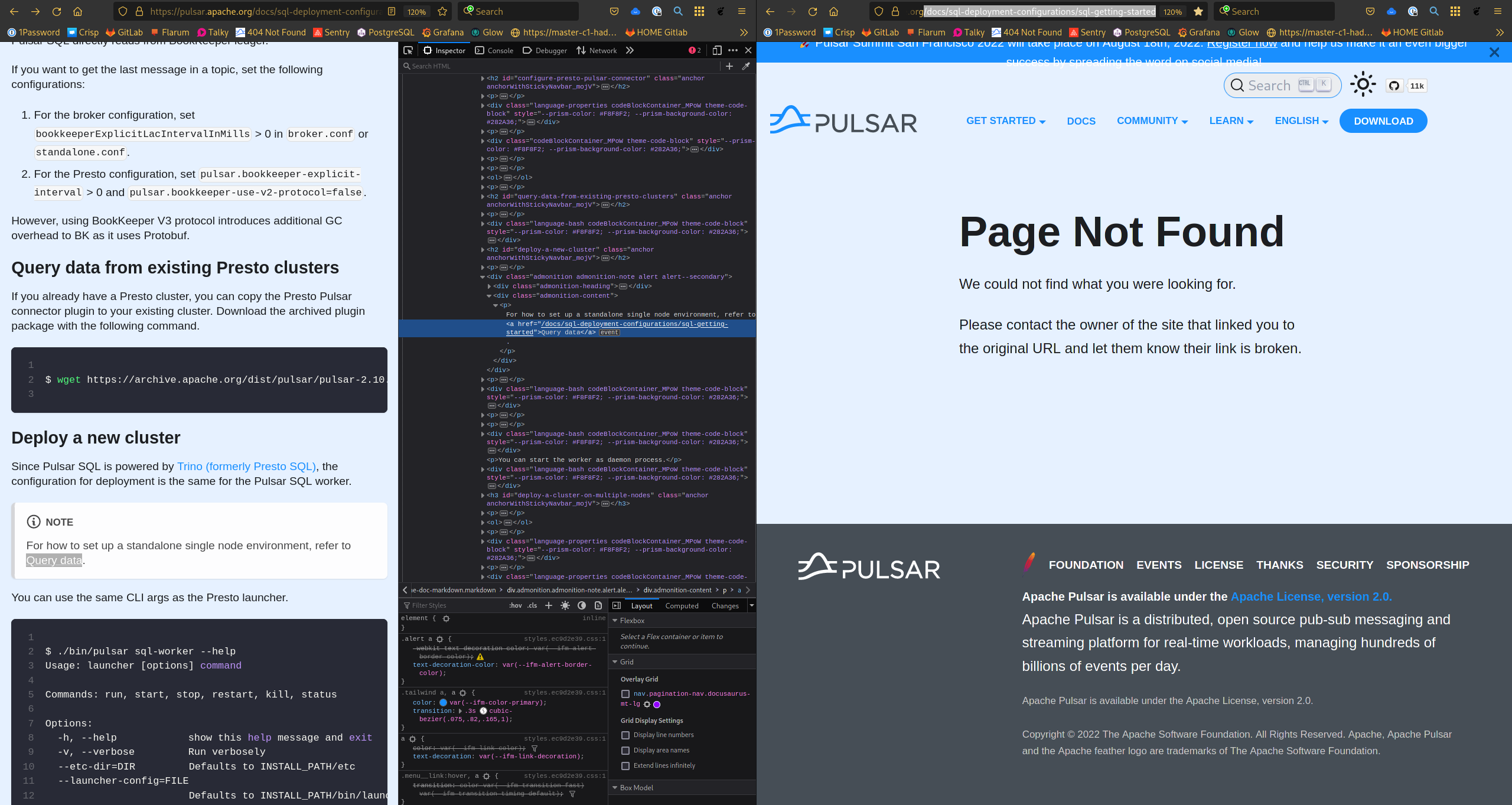 [Doc] broken link · Issue #15879 · apache/pulsar · GitHub