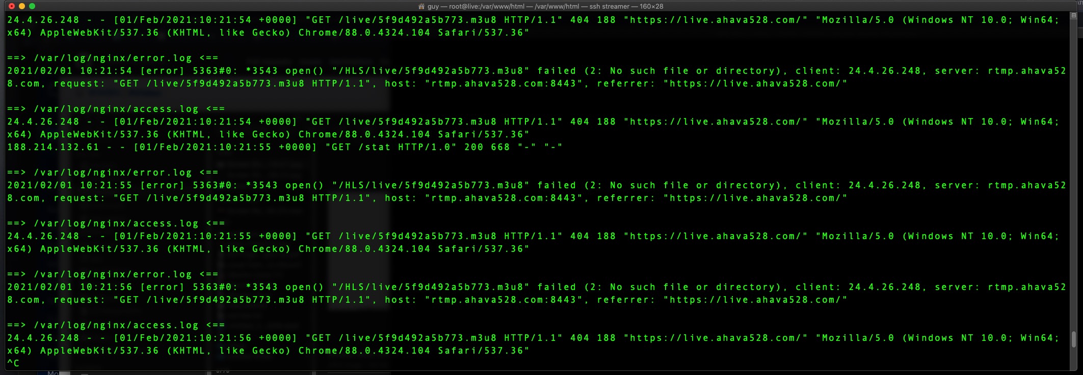 OBS cant connect to server · Issue #4480 · WWBN/AVideo · GitHub
