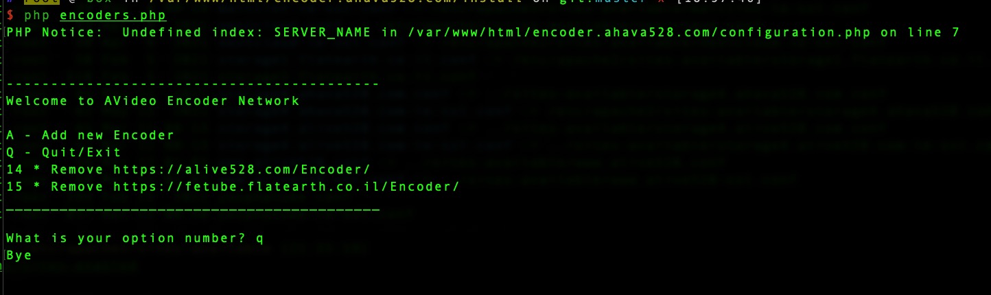 Encoder Stuck · Issue #7009 · WWBN/AVideo · GitHub