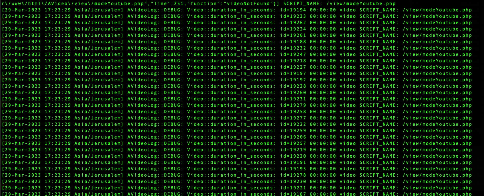 Issue with encoding · Issue #7839 · WWBN/AVideo · GitHub