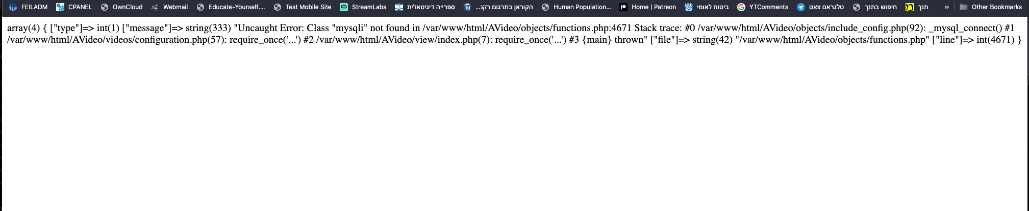 Plugins page shows empty · Issue #7894 · WWBN/AVideo · GitHub