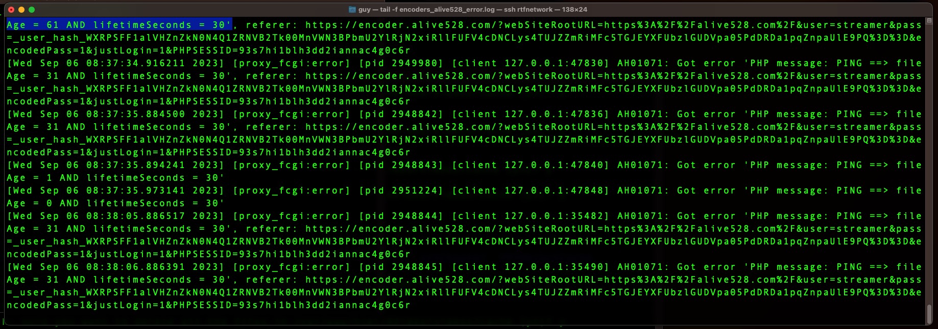 Network Encoders going offline · Issue #8386 · WWBN/AVideo · GitHub