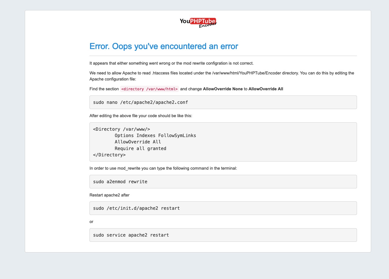 Can this script run 100% on Nginx server without apache? · Issue #3130 · WWBN/AVideo · GitHub