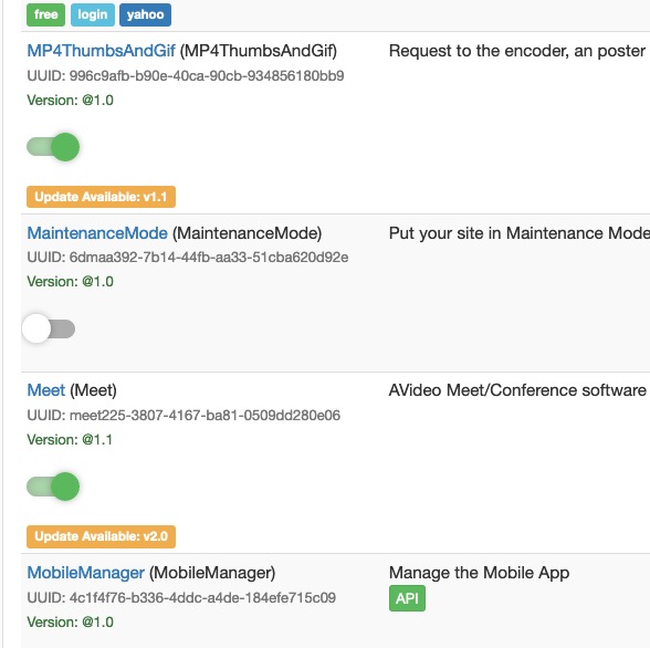 Plugins not updating! · Issue #3714 · WWBN/AVideo · GitHub