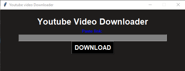 GitHub - sujaypaul/YT-video-Downloader: A simple youtube video downloader using pytube library ...