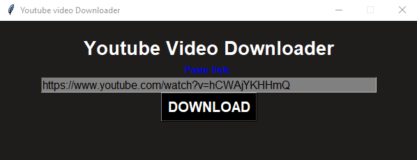 GitHub - sujaypaul/YT-video-Downloader: A simple youtube video downloader using pytube library ...