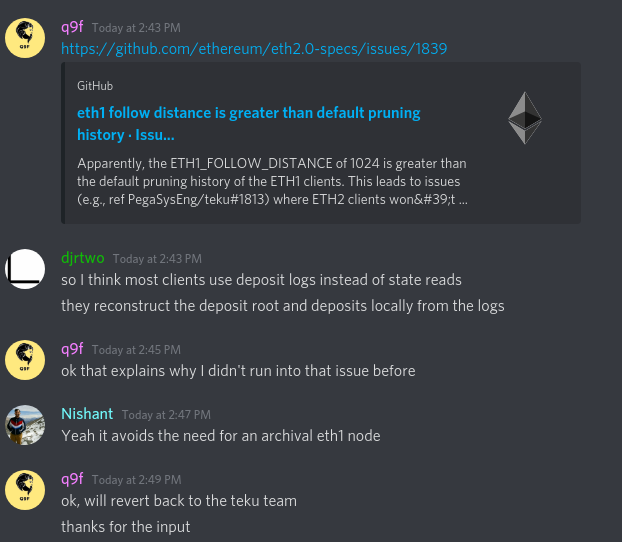 Eth1RequestException: Eth1 call has failed:missing trie node · Issue #1813 · Consensys/teku · GitHub