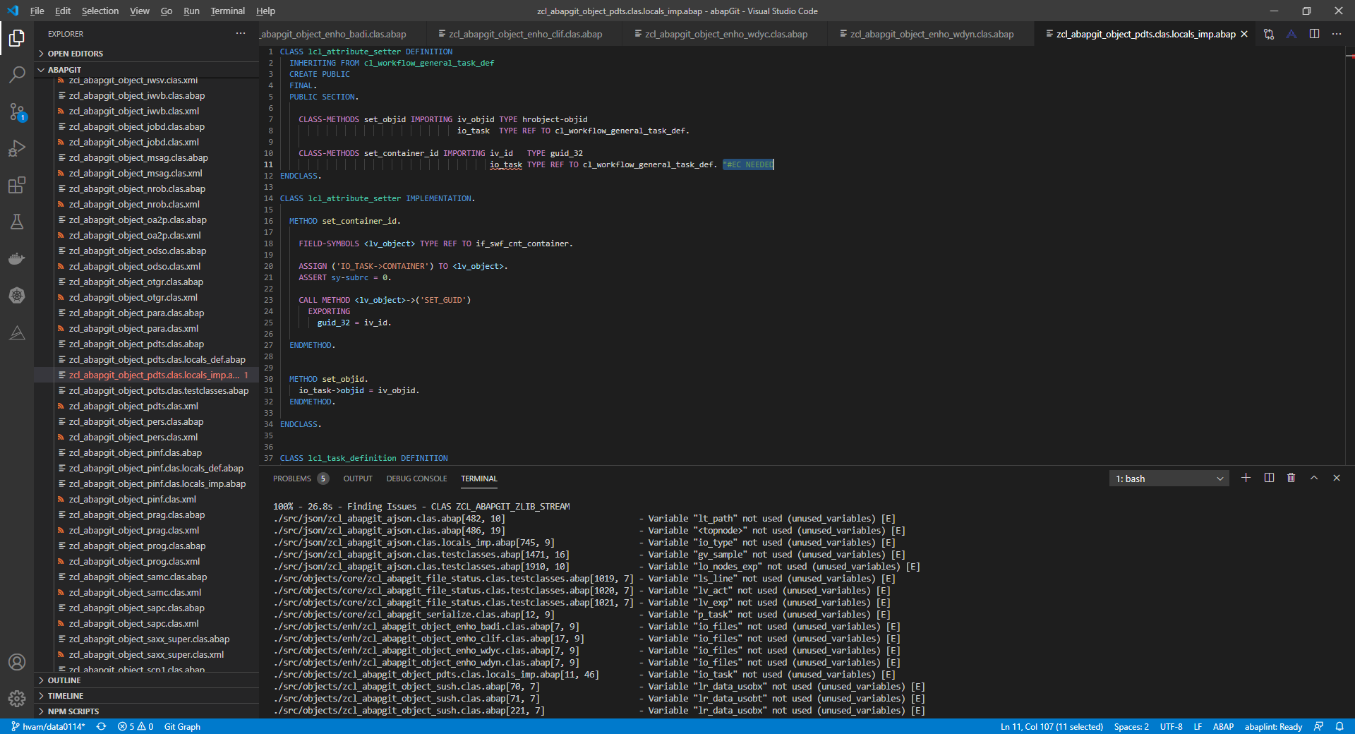 Unused Variables Should Respect Pseudo Comment · Issue 1675 · Abaplint Abaplint · Github