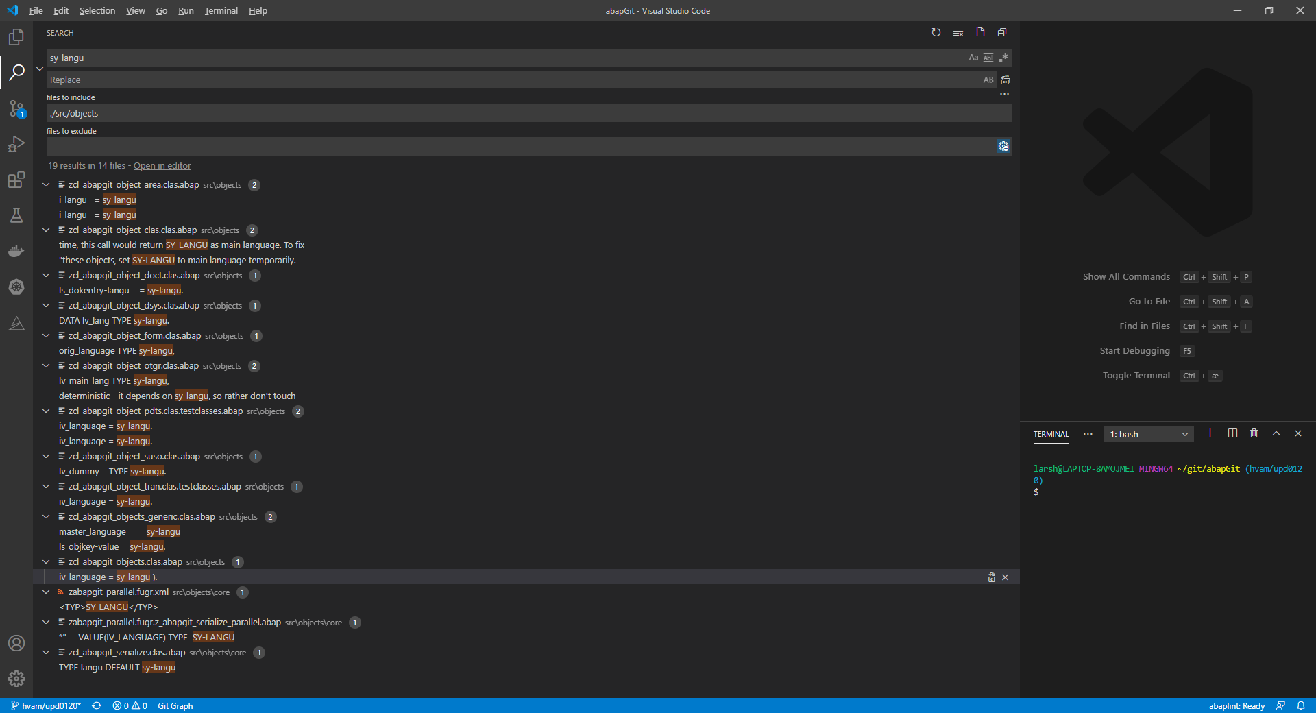 Use of sy-langu in object serializers · Issue #2080 · abapGit/abapGit · GitHub