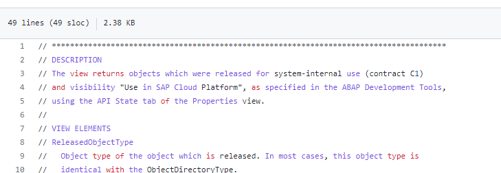 single line comments · Issue #2 · FreHu/abap-cds-grammar · GitHub