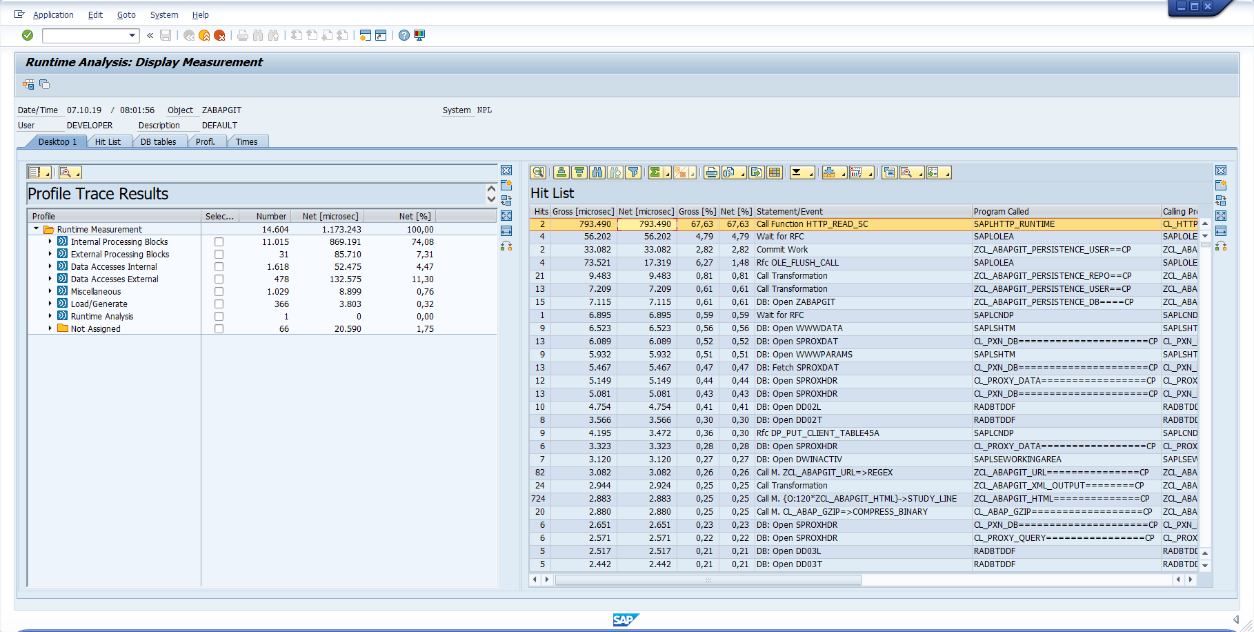 Performance when serializing Proxy objects · Issue #2860 · abapGit/abapGit · GitHub
