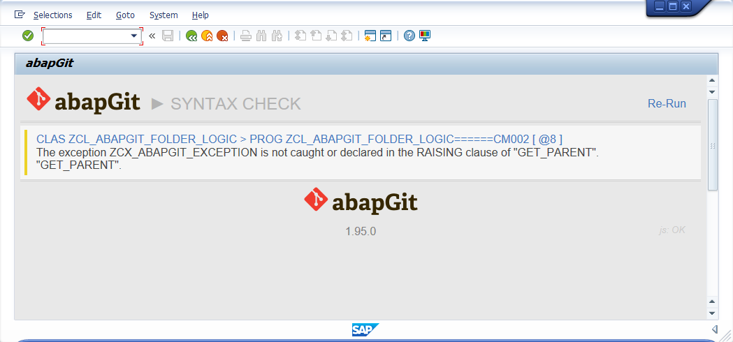 Syntax Warning In Latest · Issue 3430 · Abapgitabapgit · Github 5919