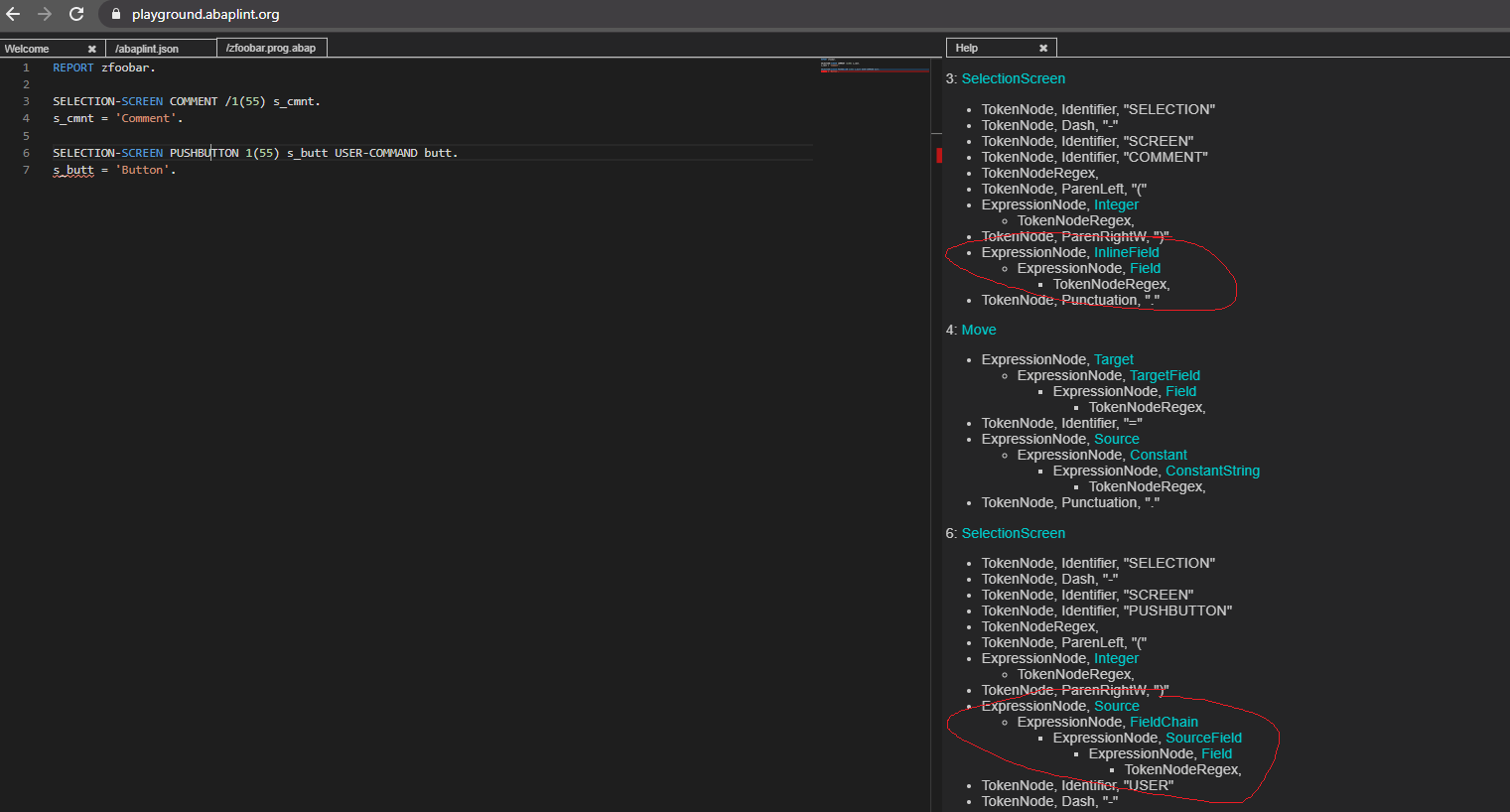 Pushbutton variable not found · Issue #983 · abaplint/abaplint · GitHub
