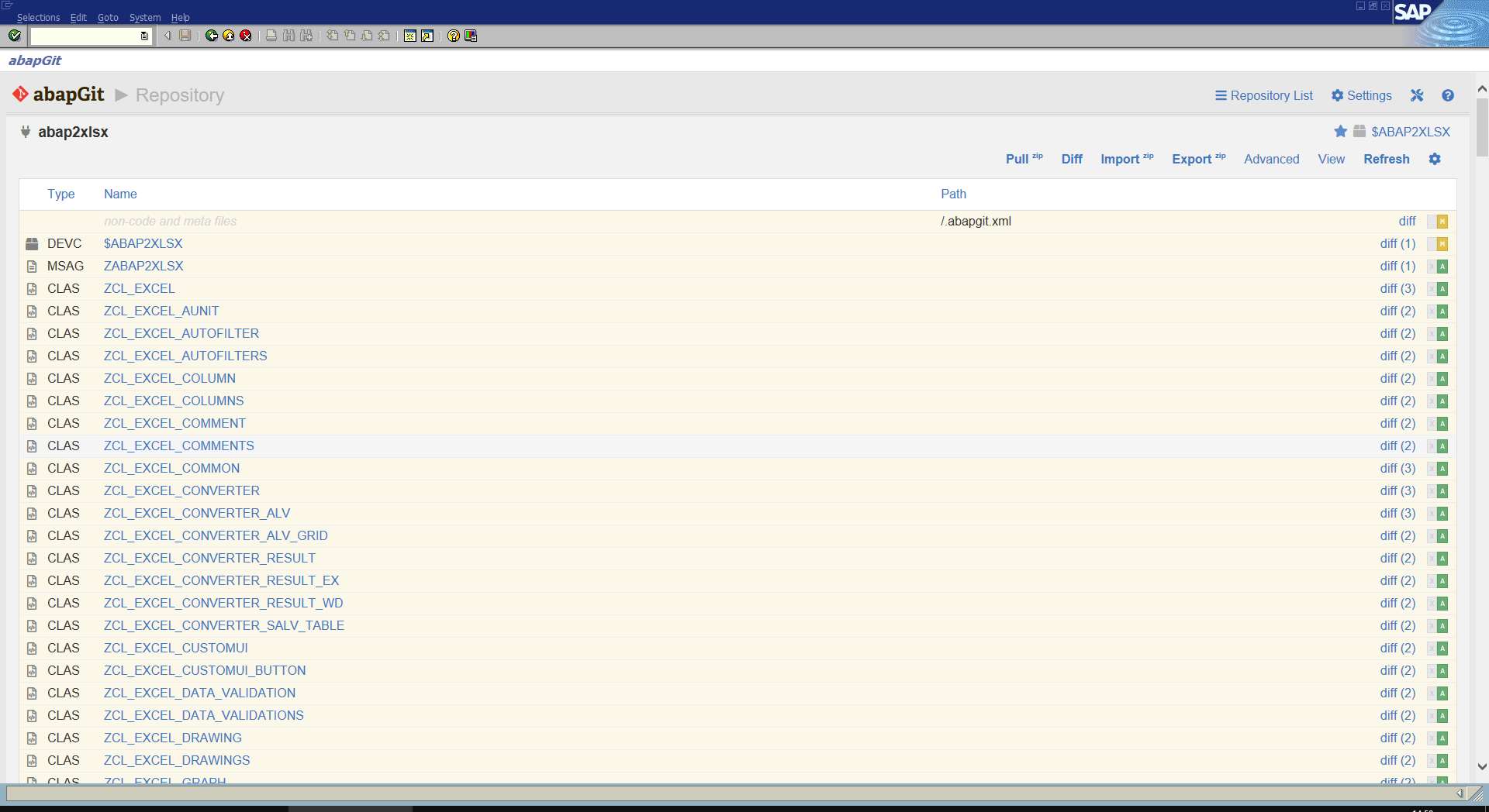 Zabapgitstandalone Cant Unzip Code Master Zip File · Issue 701 · Abap2xlsxabap2xlsx · Github