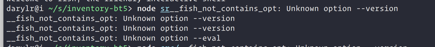 node completions are throwing errors. · Issue #4112 · fish-shell/fish ... node completions are throwing errors. · Issue #4112 · fish-shell/fish ...