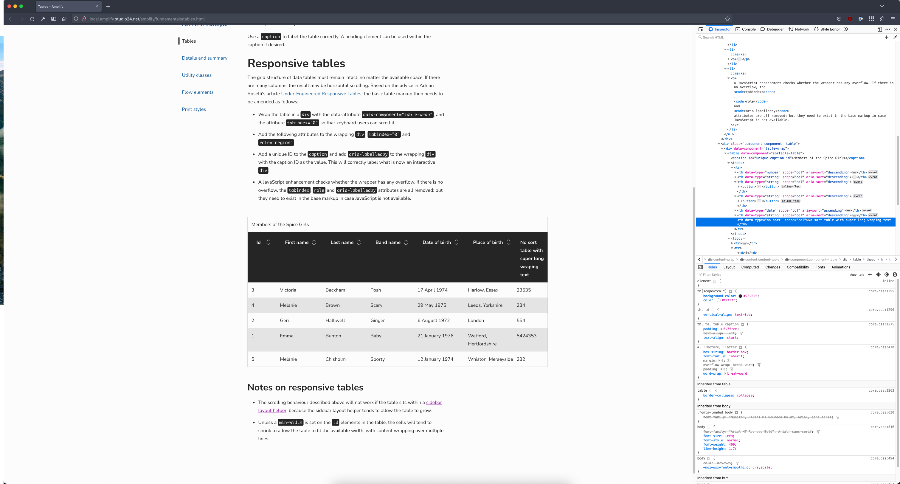 Implement a table sorting component for Amplify · Issue #27 · studio24/amplify · GitHub