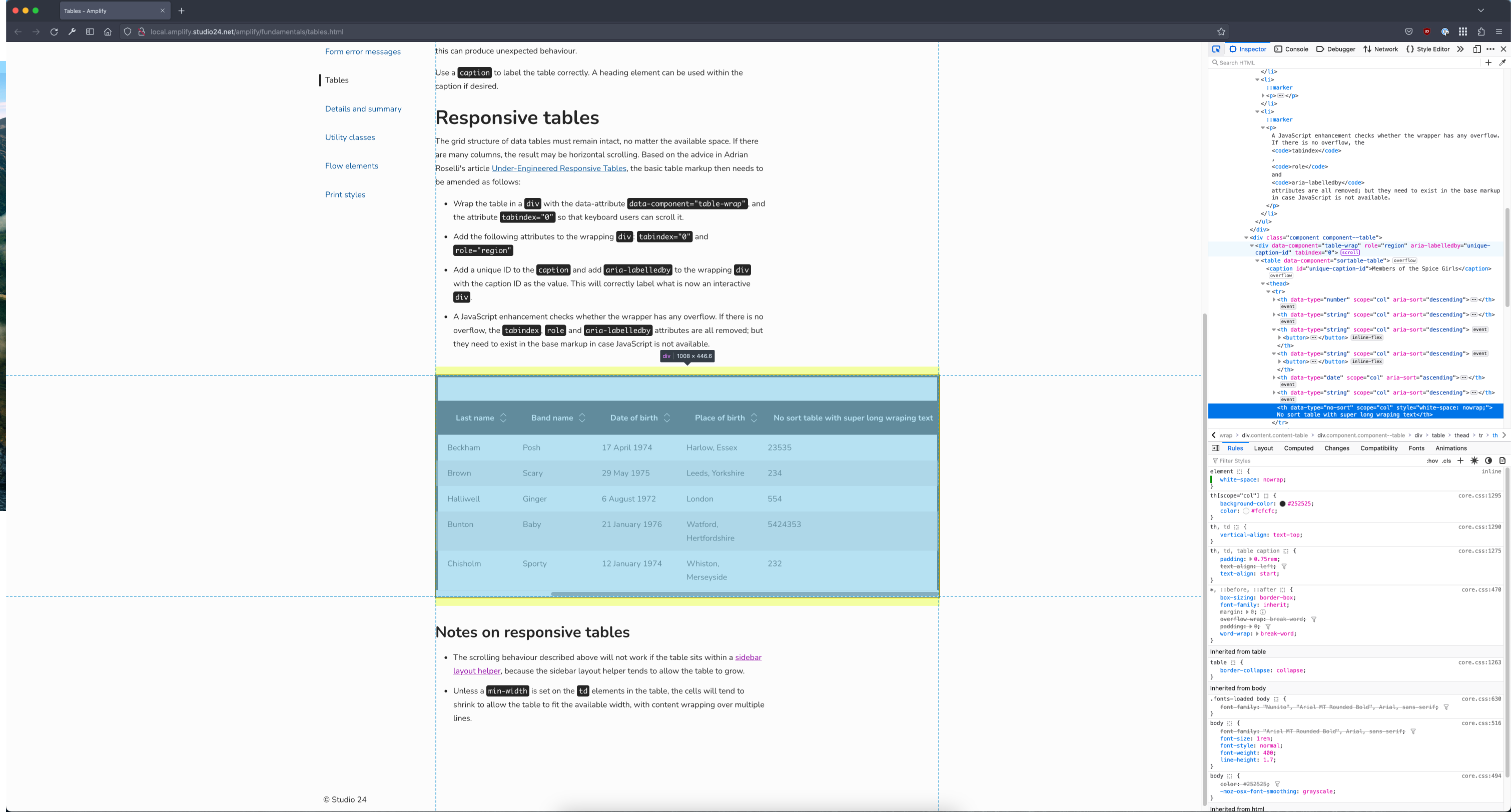 Implement a table sorting component for Amplify · Issue #27 · studio24/amplify · GitHub
