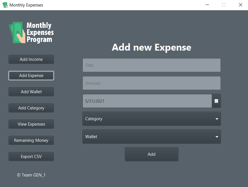 GitHub - fine-simple/monthly-expenses: Monthly Expenses is a Java ...