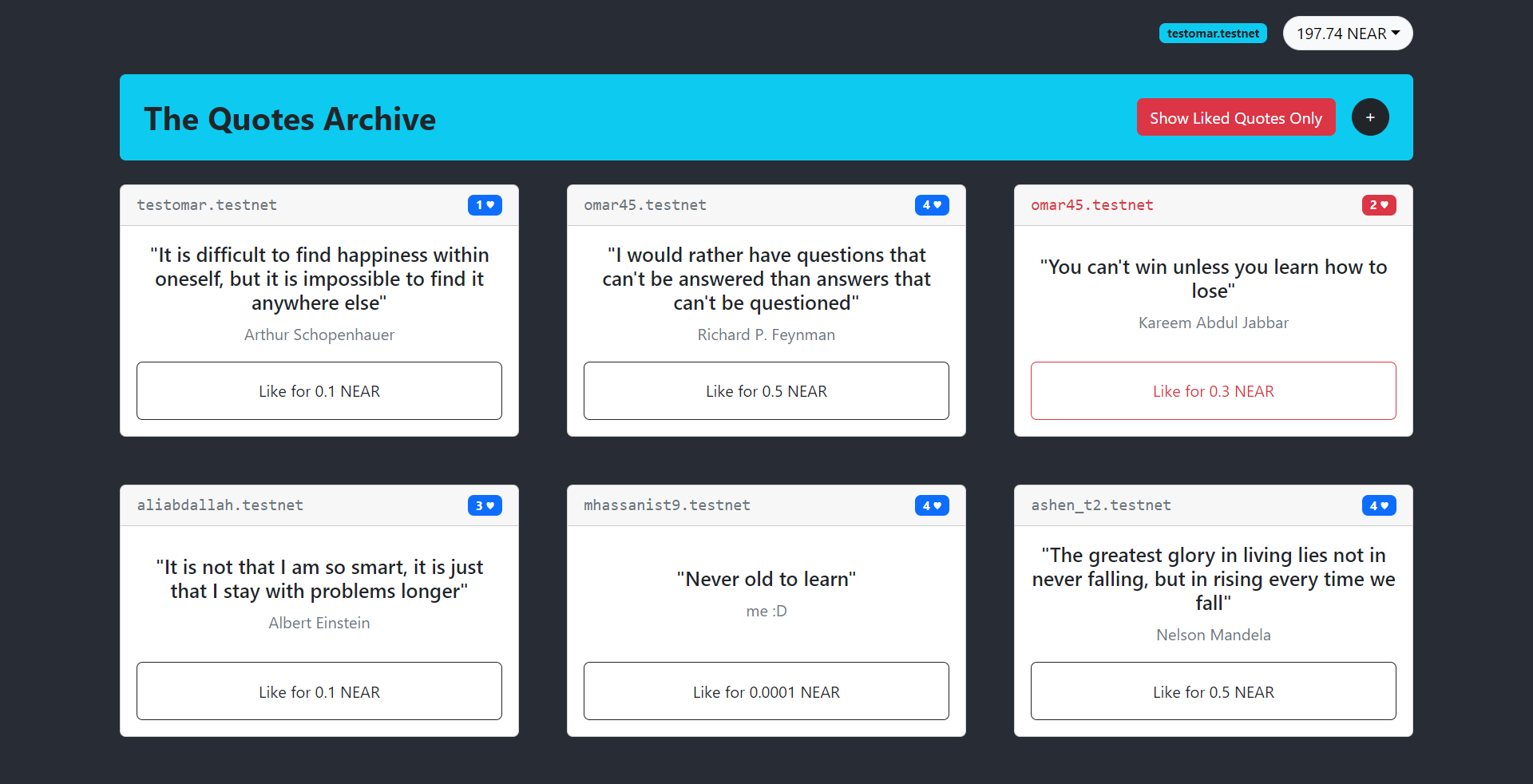 GitHub - omarr45/quotes-archive