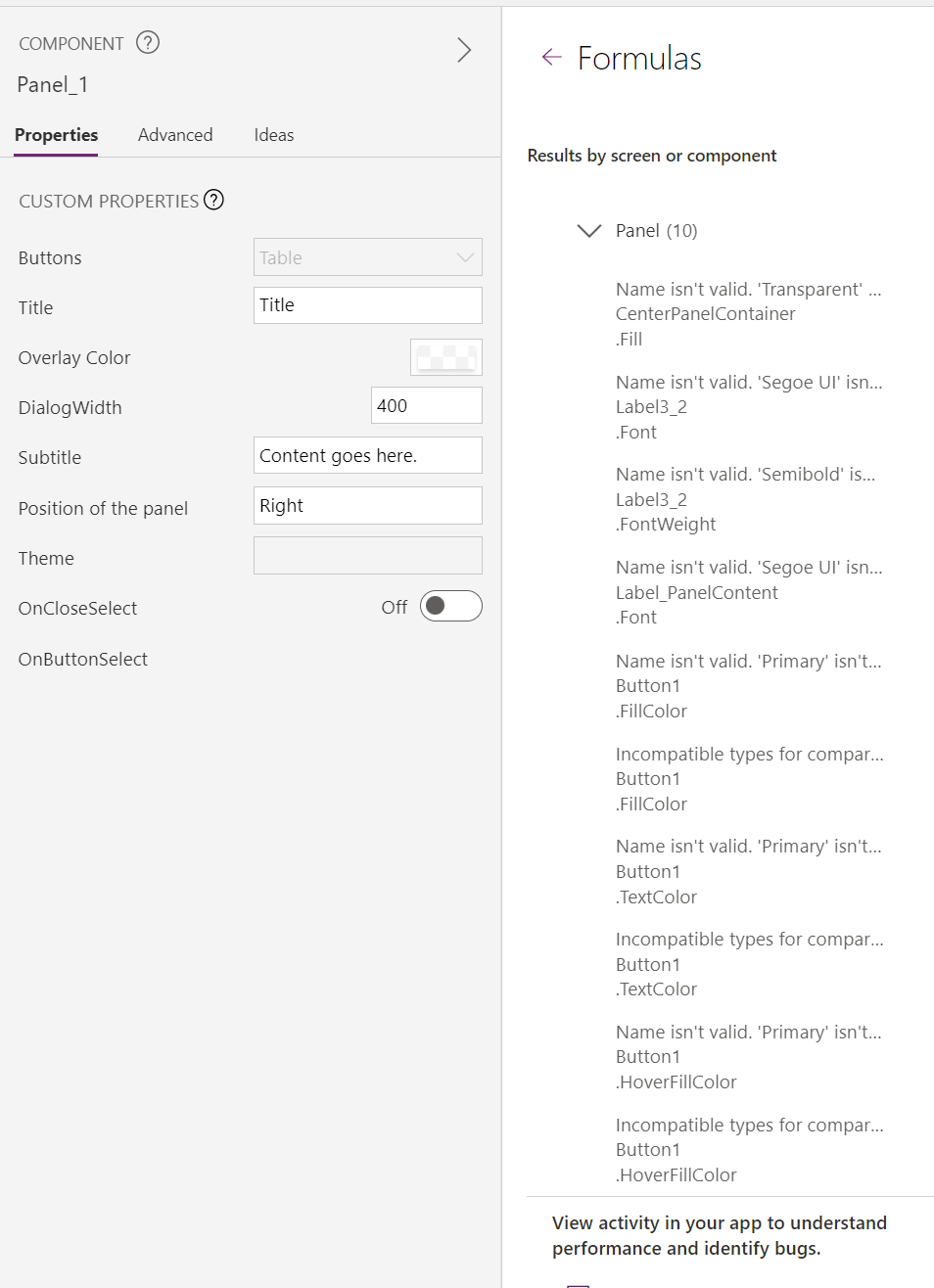 [BUG]: Black Background in Component Library Object Panel · Issue #295 · microsoft/powercat ...