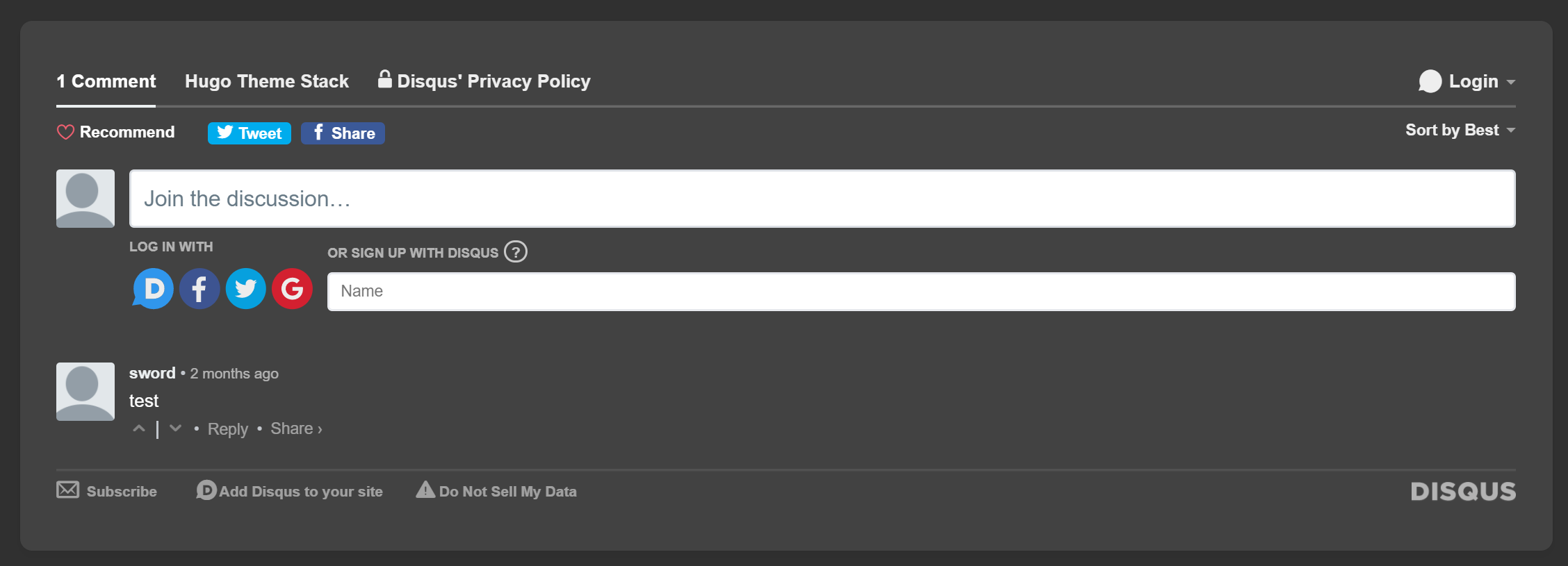 Color scheme switch + comment system · Issue #107 · CaiJimmy/hugo-theme-stack · GitHub