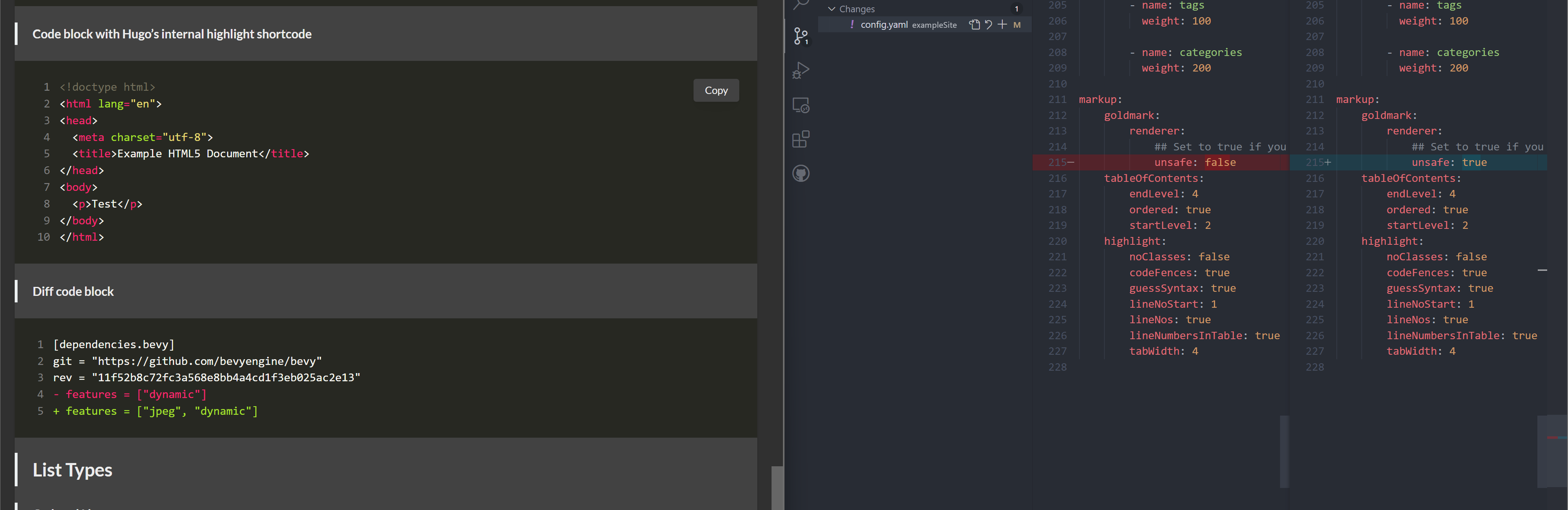Copy button is not shown when HTML is rendered · Issue #490 · CaiJimmy/hugo-theme-stack · GitHub