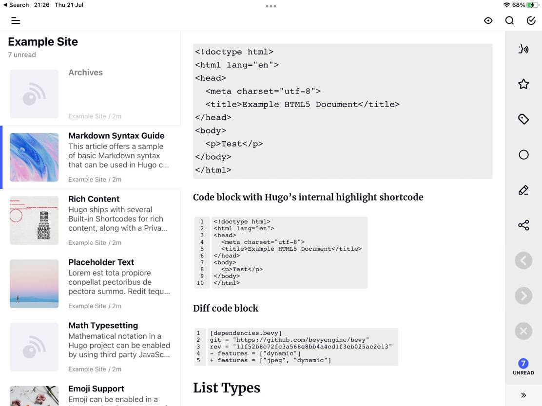 [Bug] RSS output codeblocks line number · Issue #645 · CaiJimmy/hugo-theme-stack · GitHub